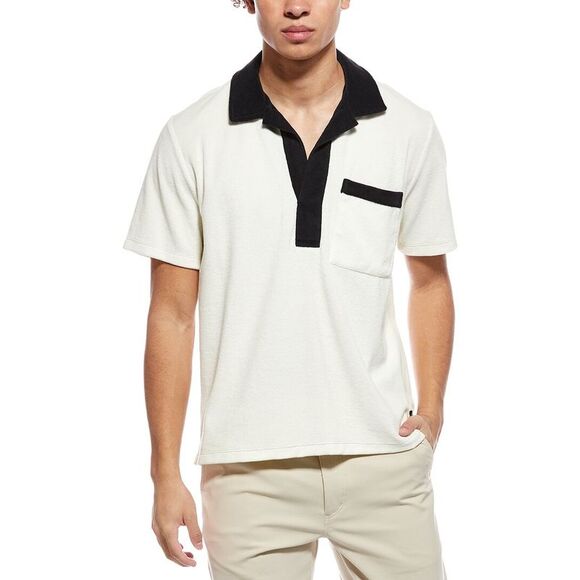Todd Snyder | Shirts | Todd Snyder Mens Terry Cloth Pocket Polo Shirt ...